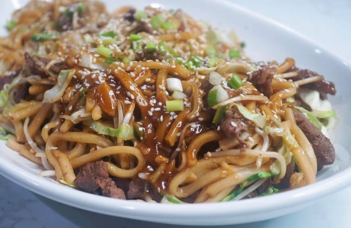 Mongolian Beef Udon - The Old Hen